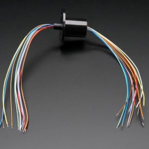 Comparison 2-Wire, 3-Wire, 4-Wire, 6-Wire, and 12-Wire Slip Rings - Grand