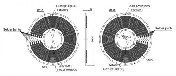 PCB Slip Ring HPC050 Series - Grand